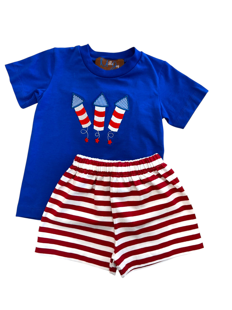 Fireworks Boy's Short Set – Sprout Kids
