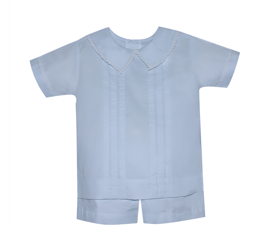 Blue Tucker Short Set – Sprout Kids