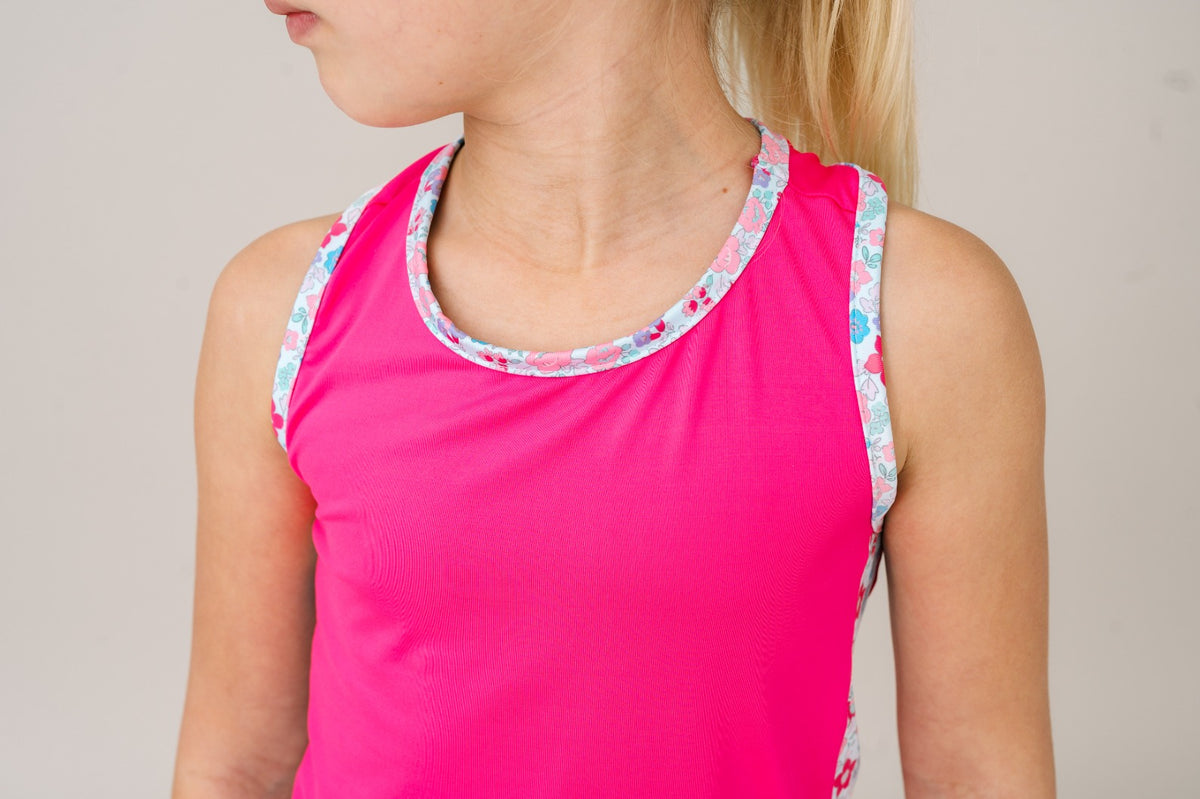 BLOOMBERRY FLORAL NICOLE TANK – Sprout Kids